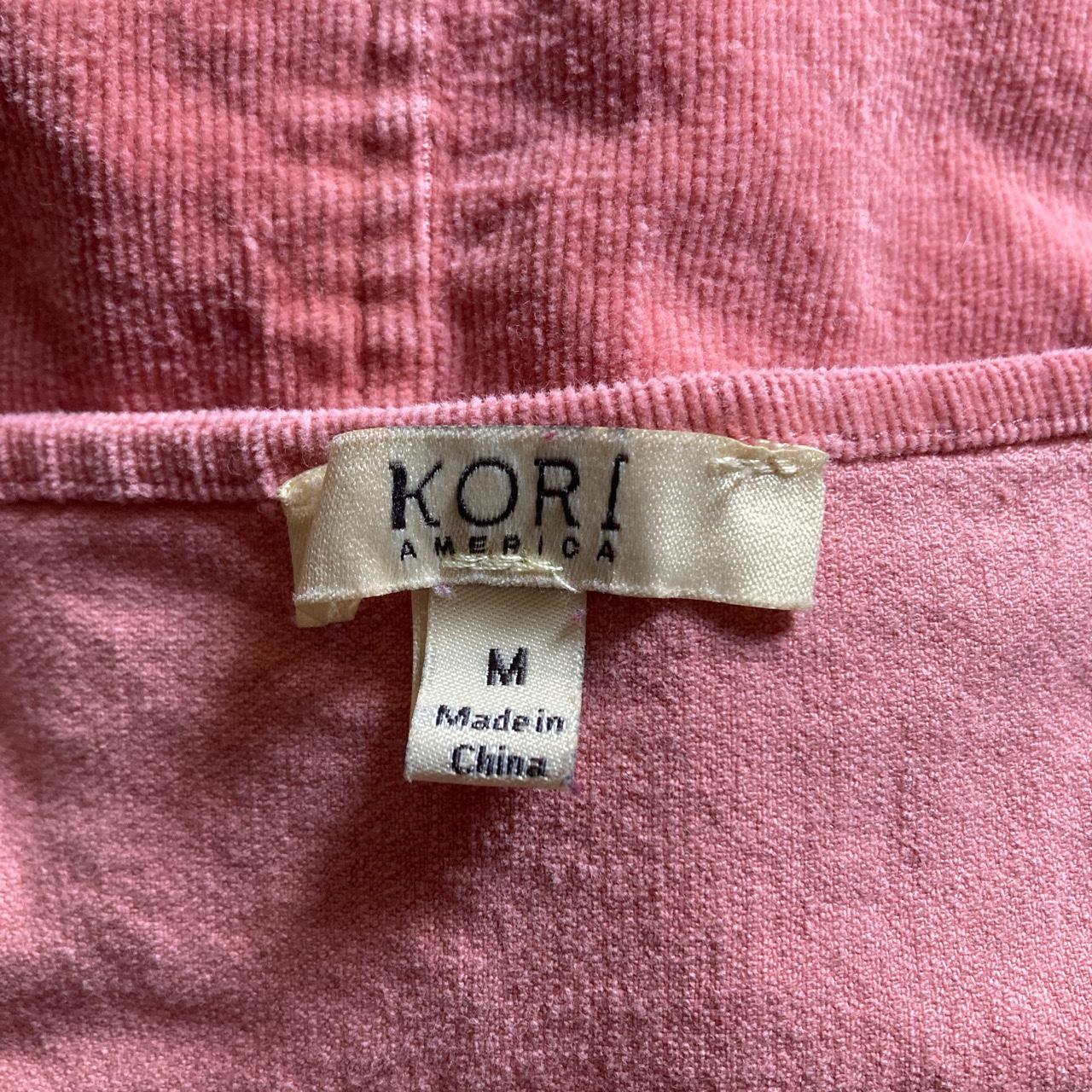 Super cute pink corduroy overall dress, in great... - Depop