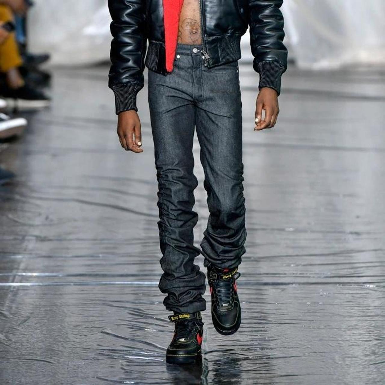 Vlone long jeans Brand new with tags Size... - Depop