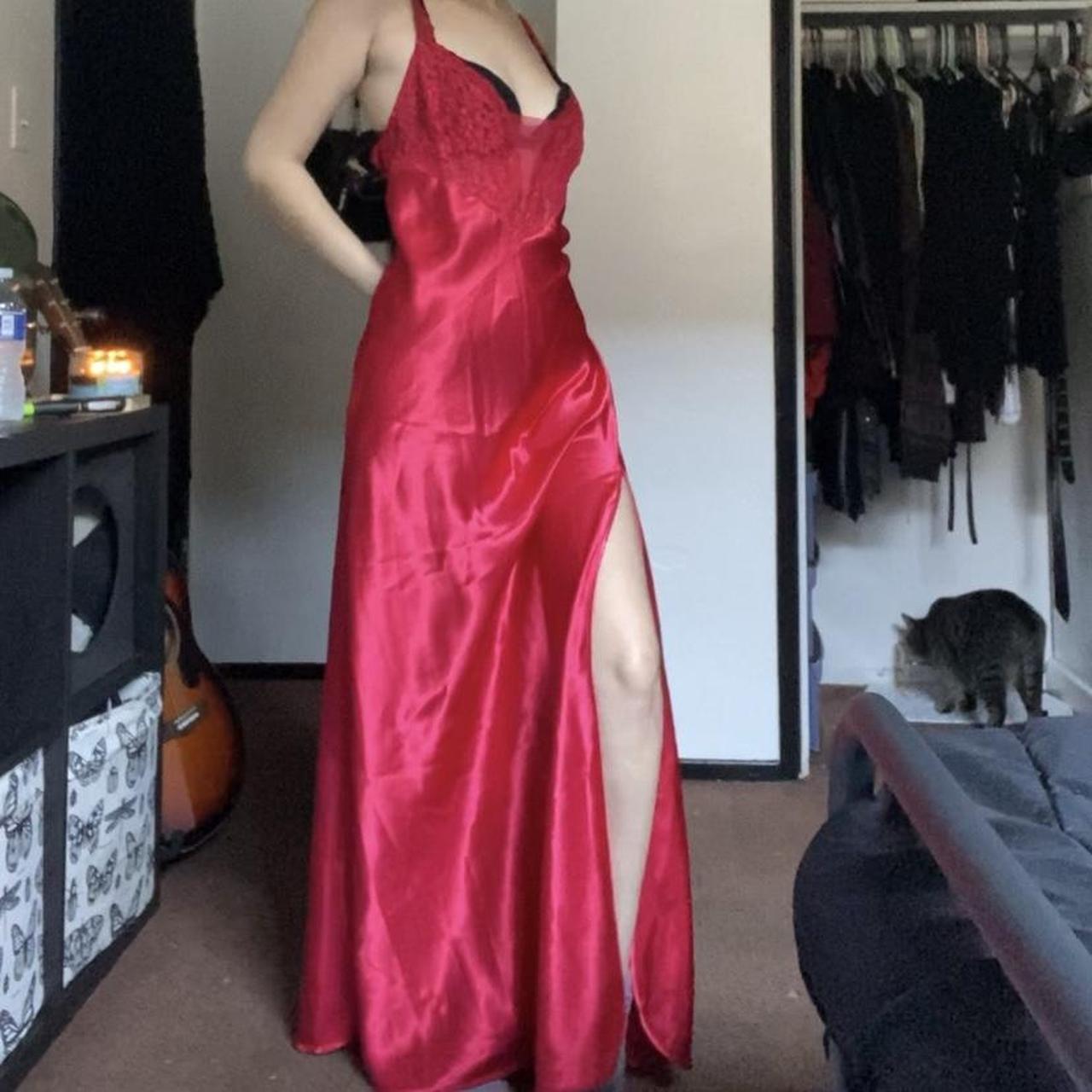 Victoria's Secret Women's Red Dress | Depop