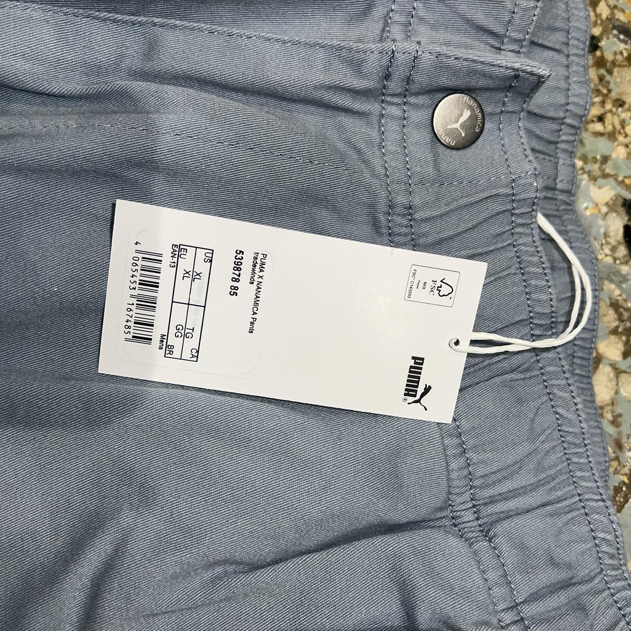 Namica x Puma colab grey tracksuit bottoms brand new... - Depop