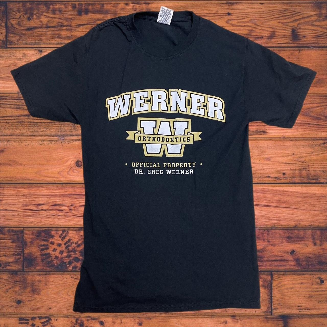 Jerzees Werner Orthodontics Black T-Shirt 🕺🏼 Size -... - Depop