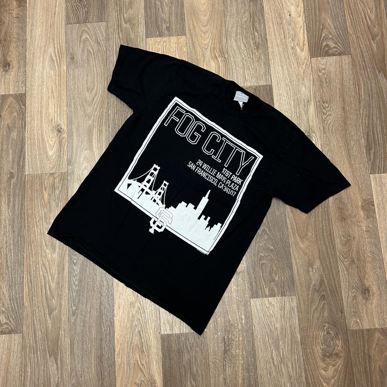 NBL Genuine Merchandise San Francisco Fog City black... | Depop