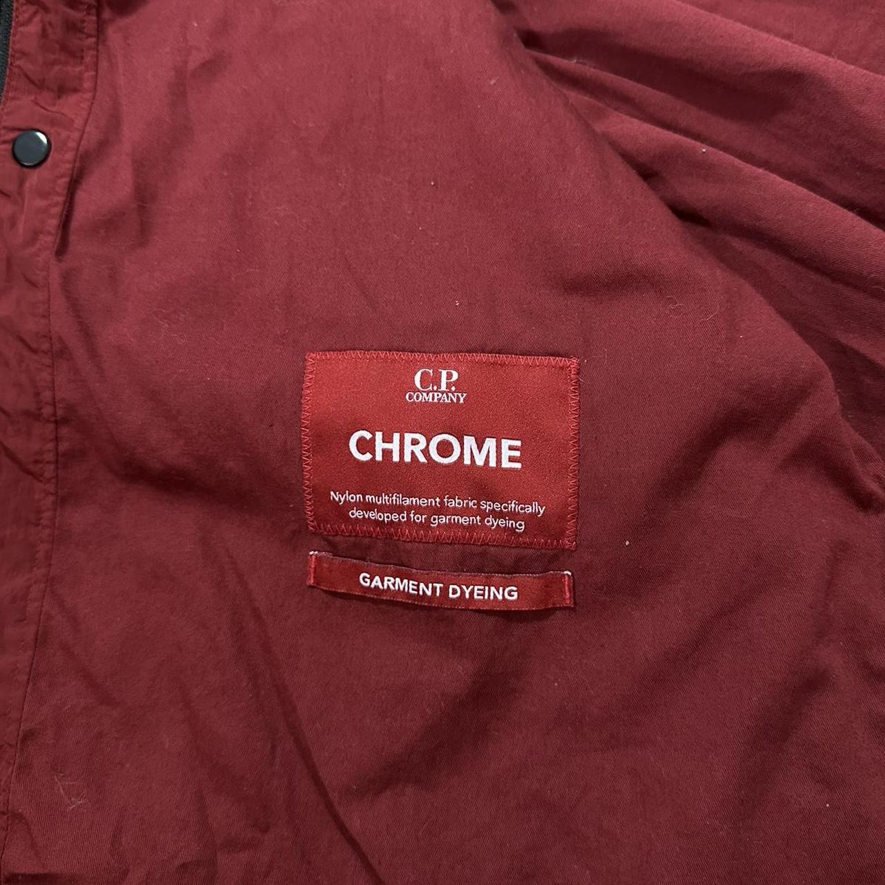 CP Company Deep Red Chrome Goggle Jacket Great... - Depop