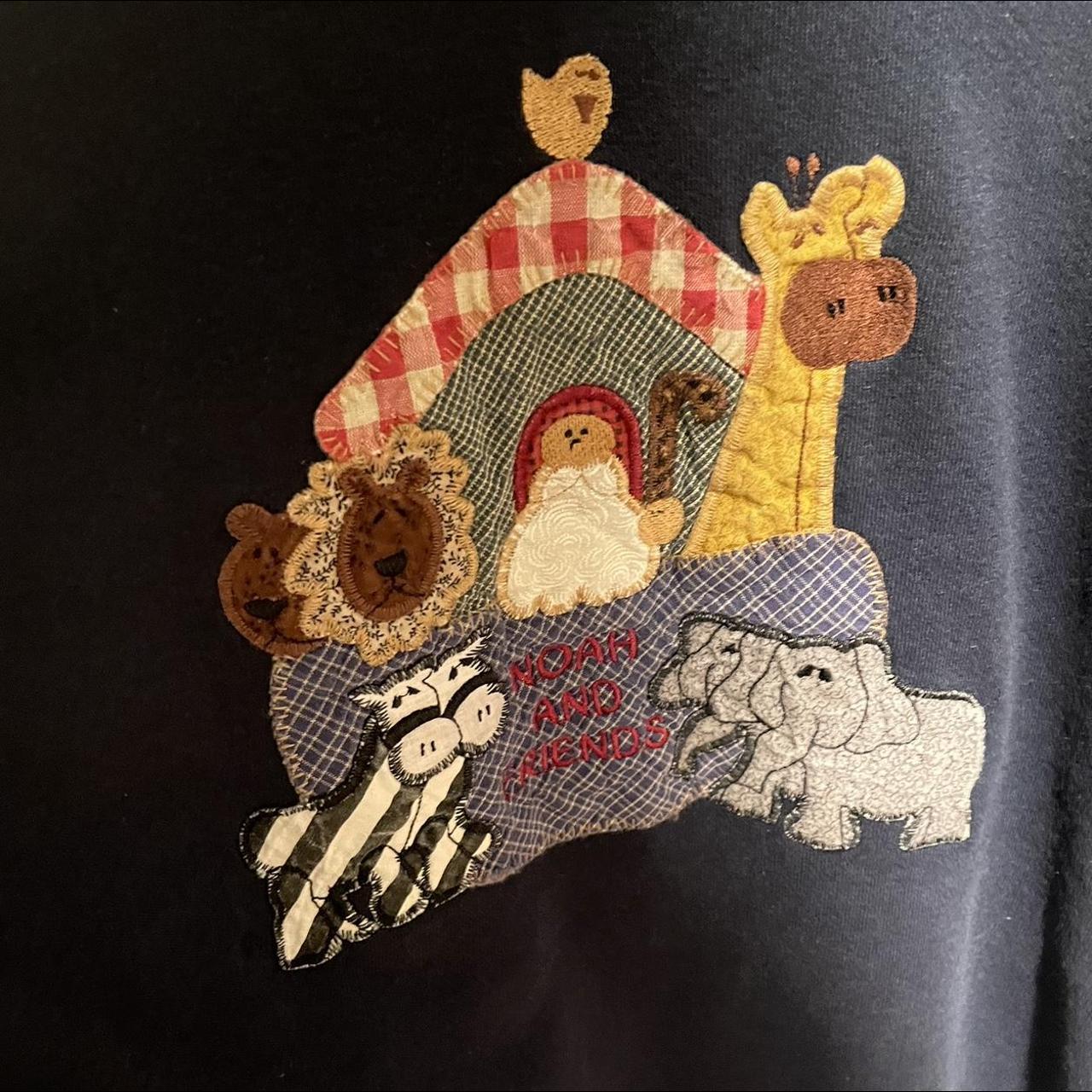 Gopher Sport Women's Navy and Red Sweatshirt | Depop