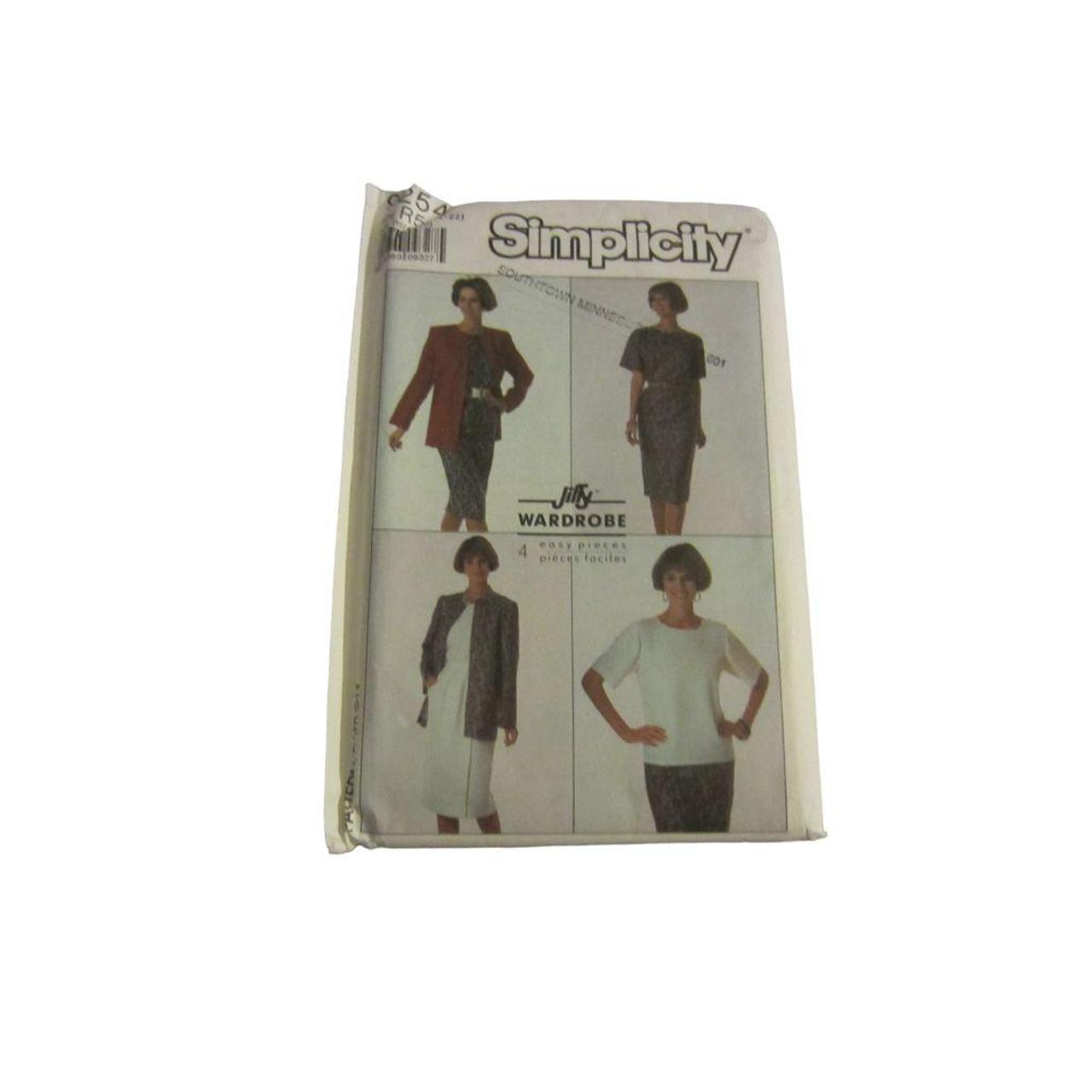 Simplicity Vintage Women's Sewing Pattern 9254 Skirt... - Depop