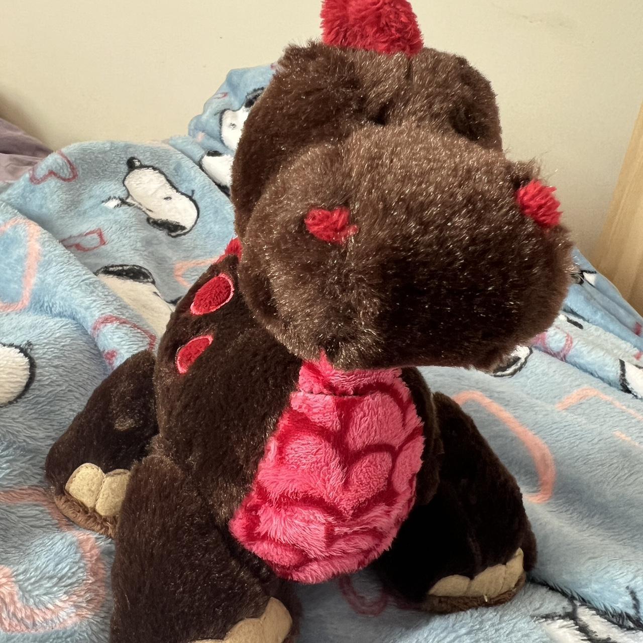 Brown dinosaur webkinz #stuffedanimals #webkinz... - Depop