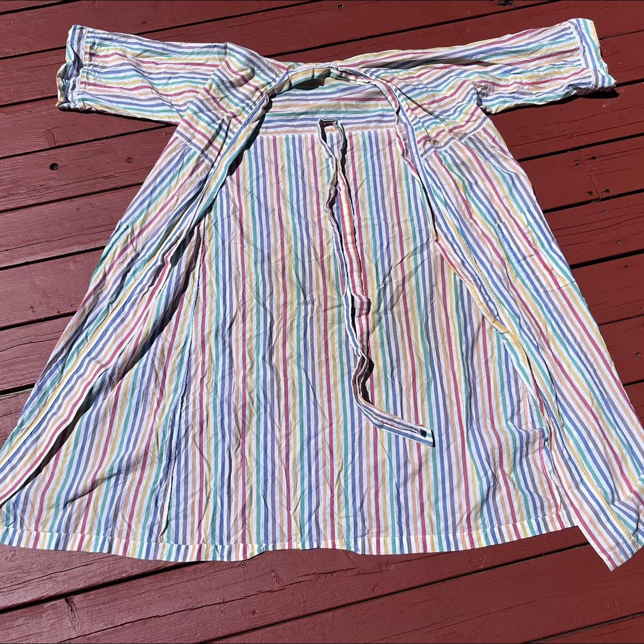 Vintage Christian Dior Monsieur rainbow robe. 100%... - Depop