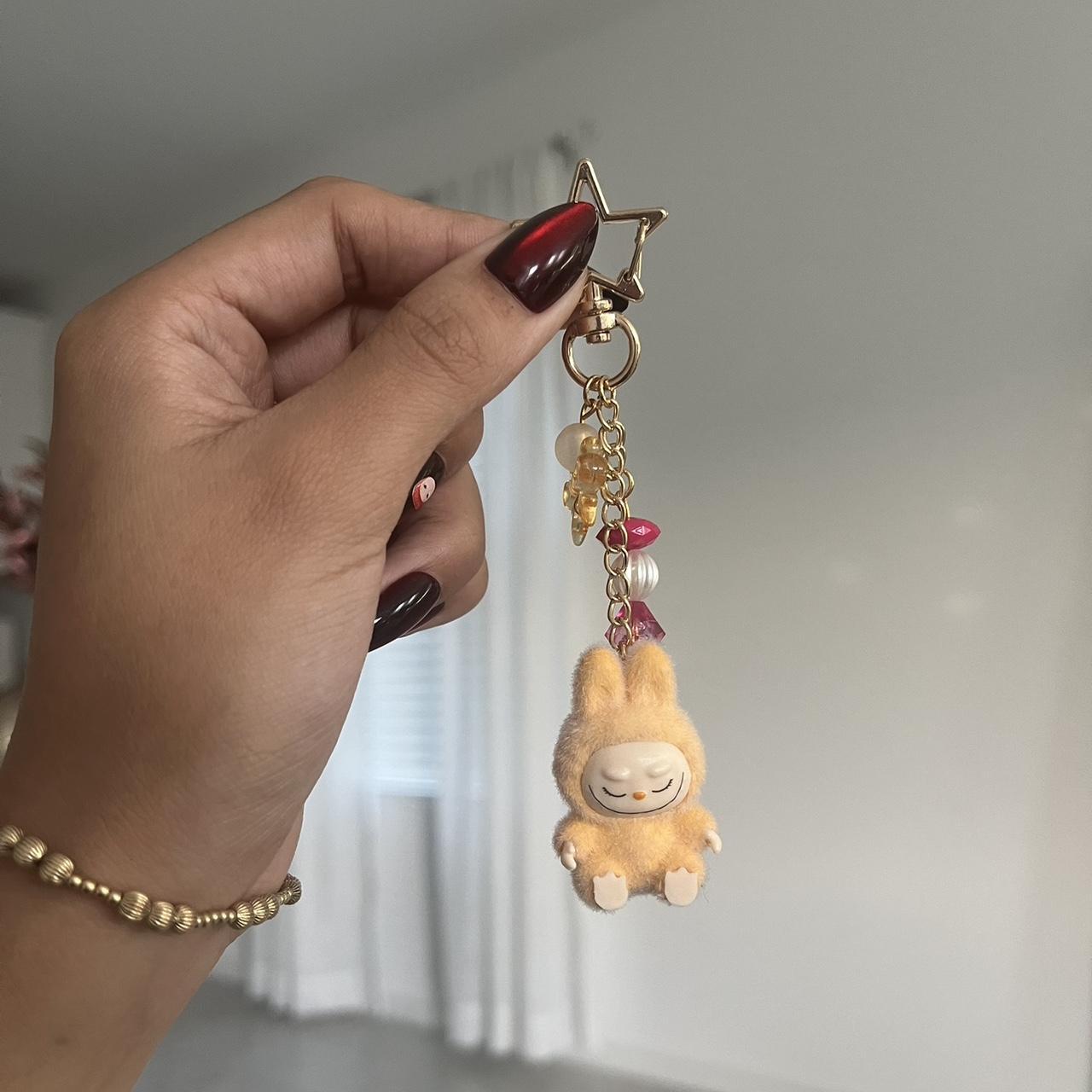 Labubu handmade keychain #labubu #labubus #trinkets... | Depop