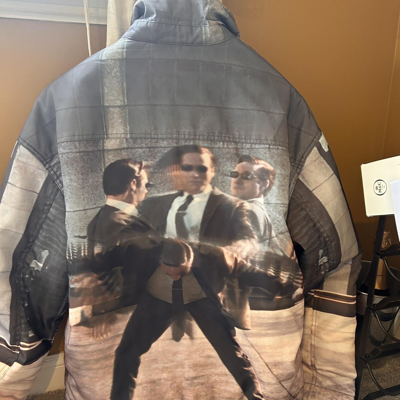 jaded london quilted matrix jacket, only worn a... - Depop