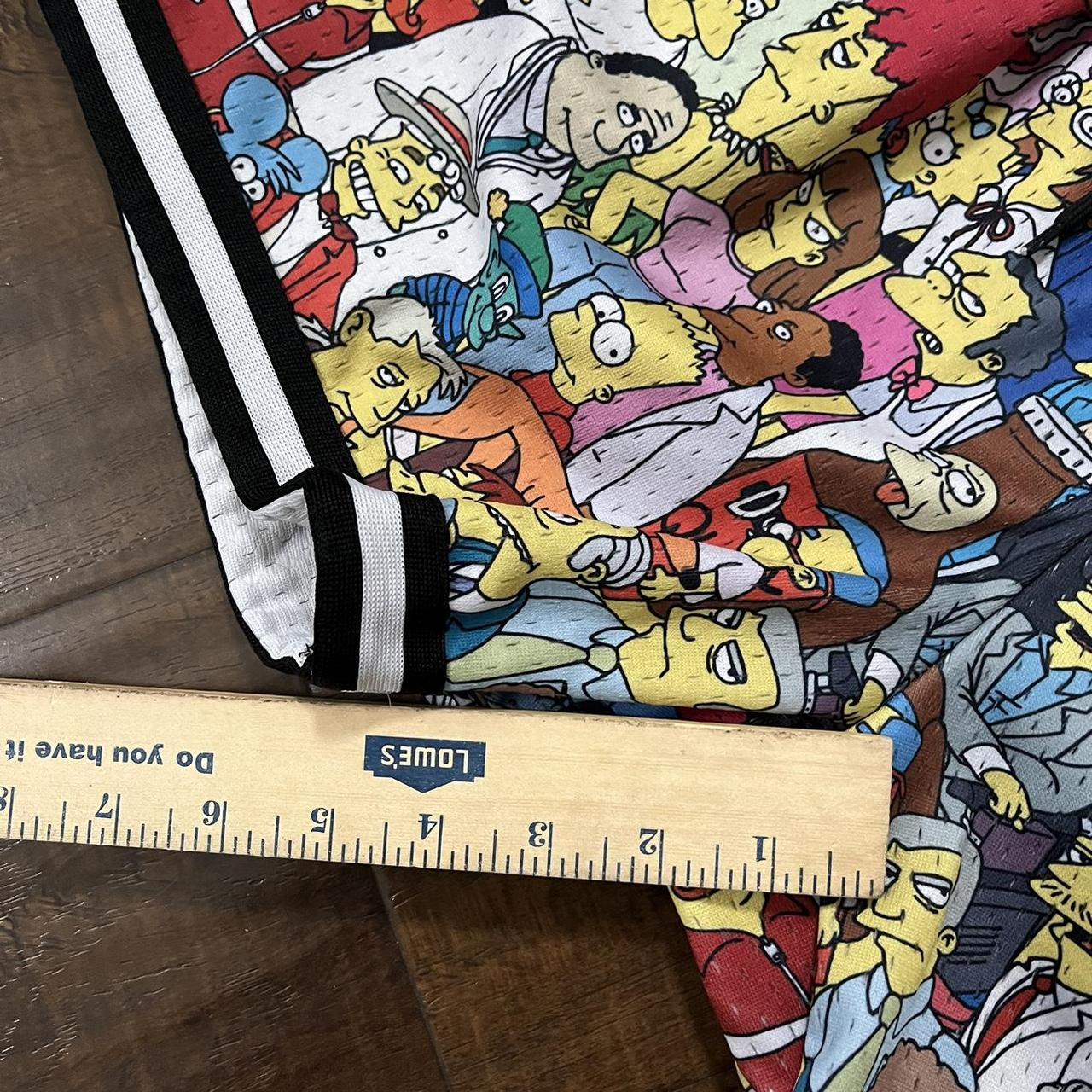 The Simpsons Mens Collage Allover Print AOP Mesh... - Depop