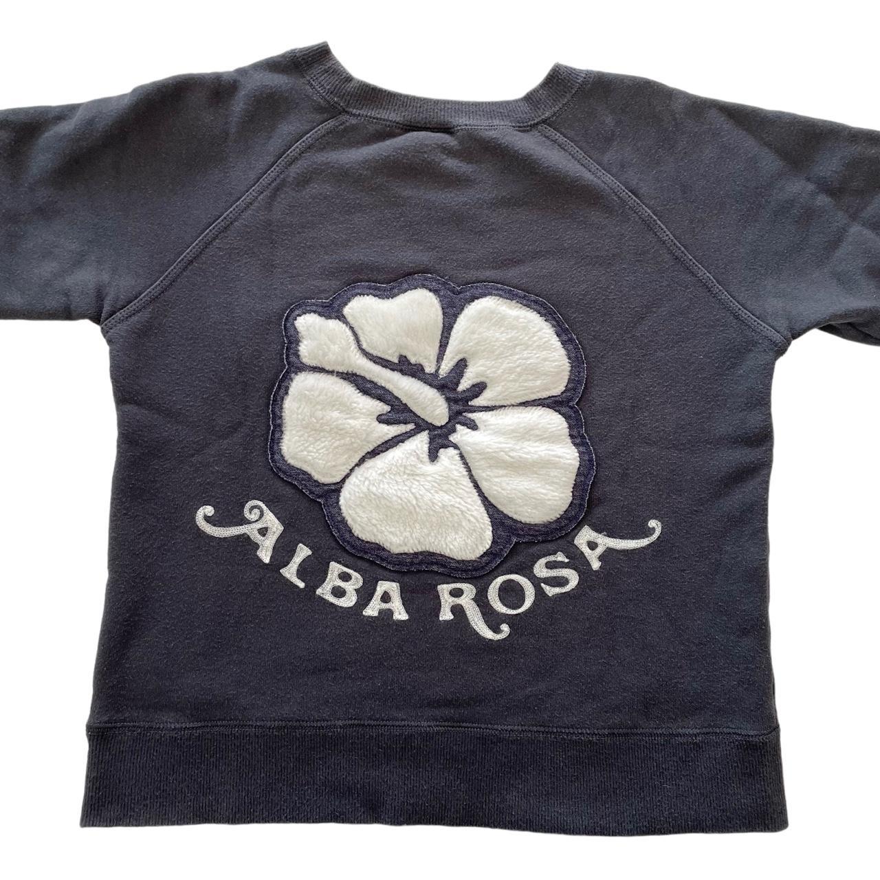 90’s vintage Alba Rosa 3/4 sleeve crewneck... - Depop