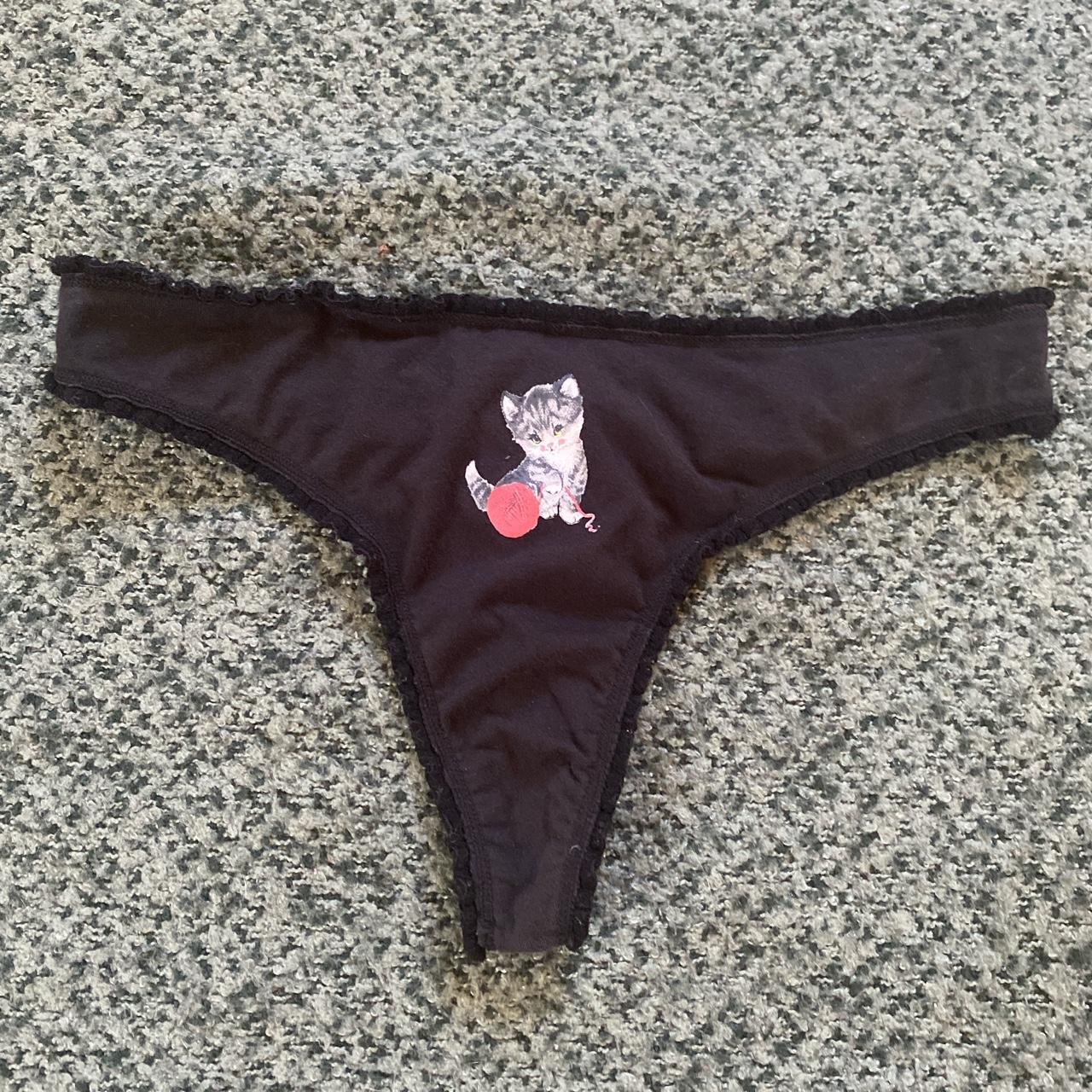 Dolls Kill Kitten Thong Size Small Dollskill Depop