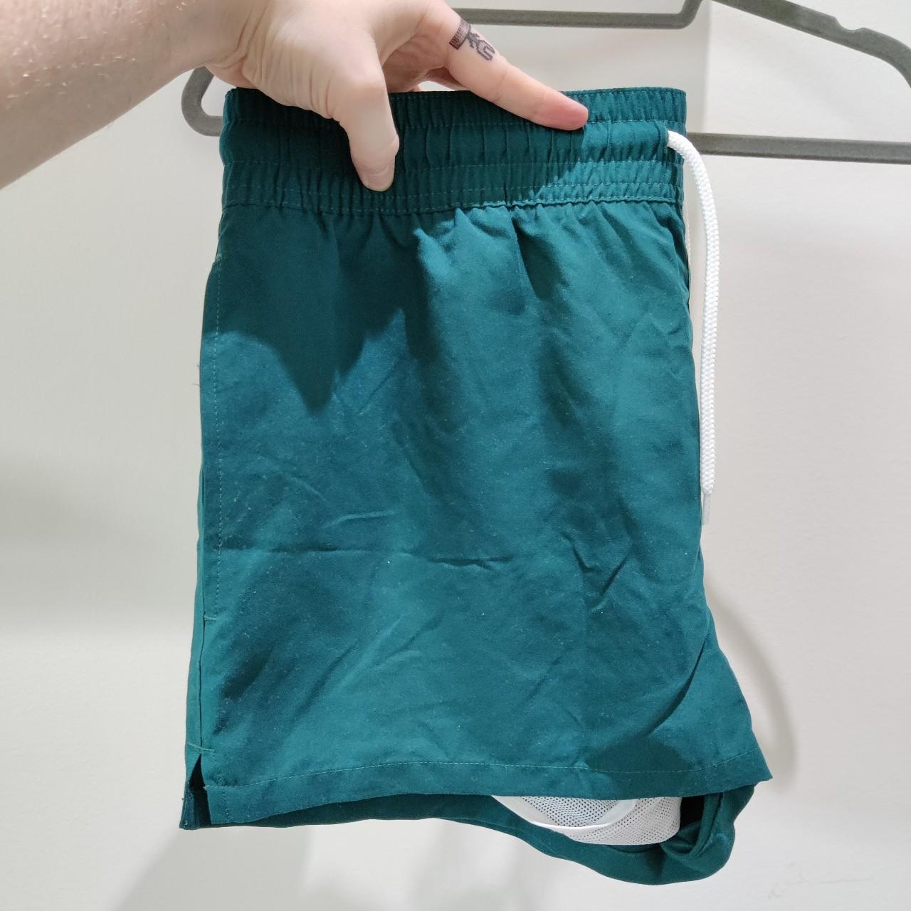 ASOS green swim shorts - brand new - tags on Size... - Depop