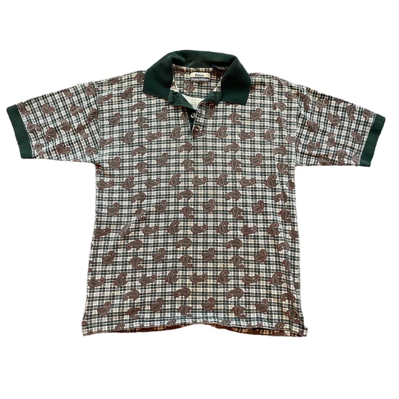 Vintage Blue Generation Polo Shirt #bluegeneration... - Depop