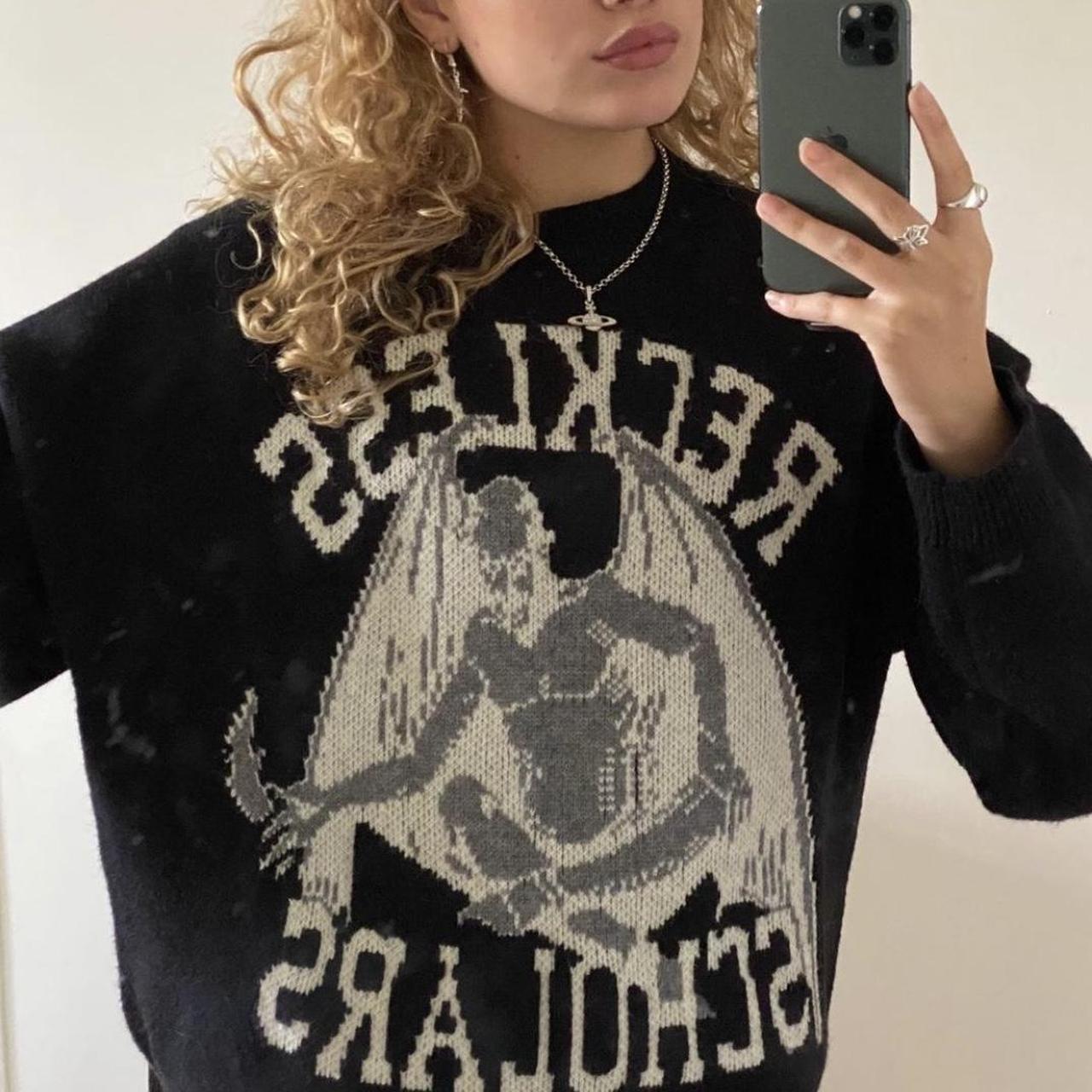 Reckless scholars knit Bobbling due to wear over the... - Depop