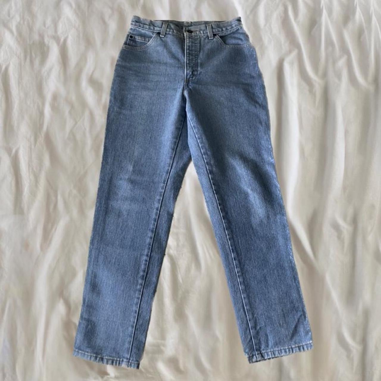 Vintage fit denim jeans Very retro fit ! Size... - Depop