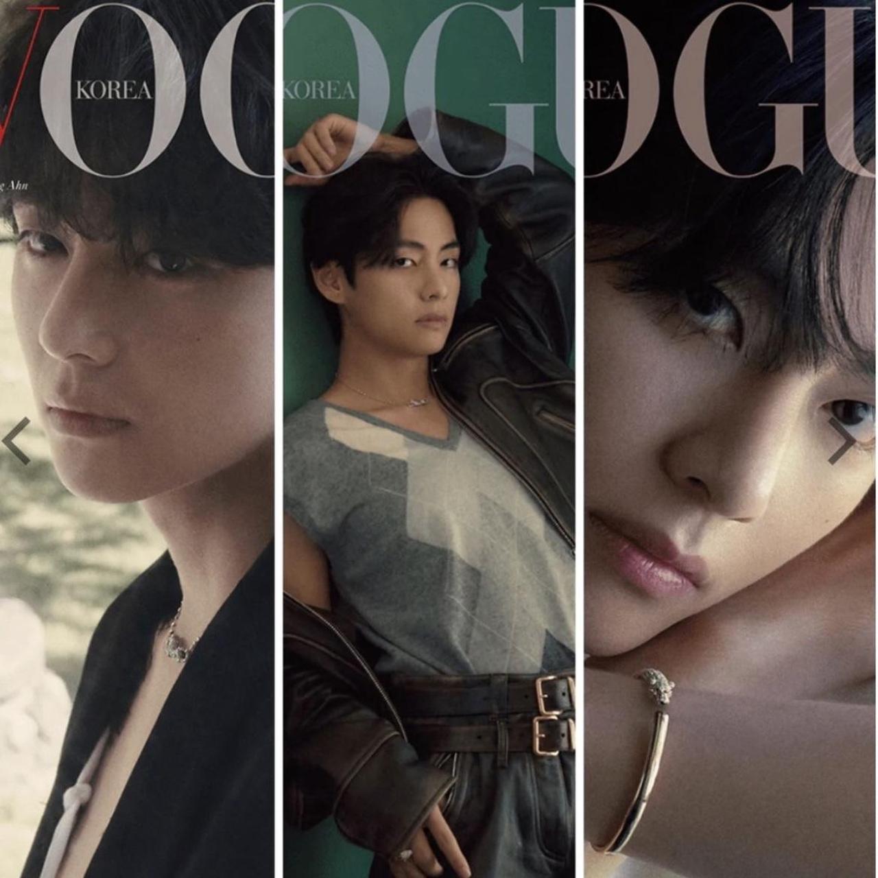BTS V VOGUE MAGAZINE 2022 OCTOBER ISSUE brand new... | Depop