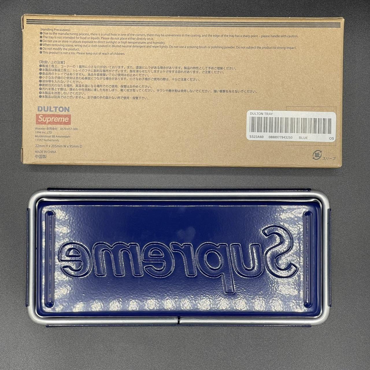 Supreme Dulton Tray Blue OS - 8” Brand New $45.00 - Depop