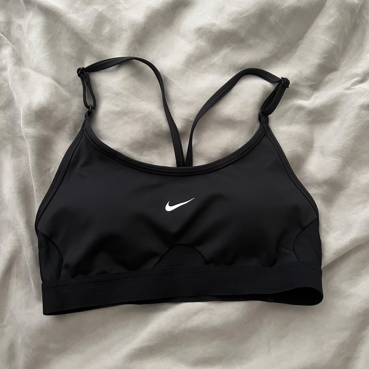 Nike razor back padded sports bra // worn twice — in... - Depop