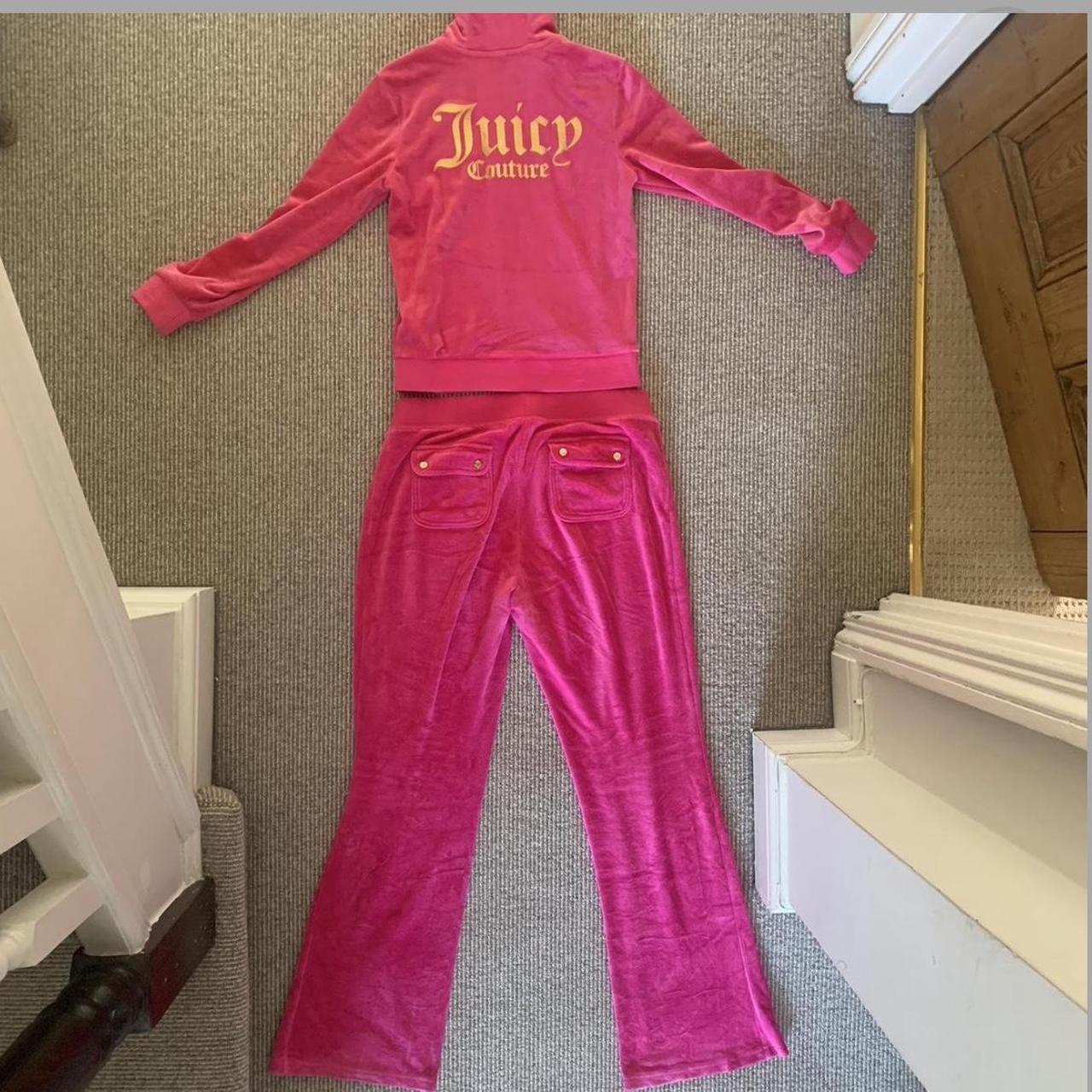 Hot pink, juicy Couture tracksuit, I love, but don’t... - Depop
