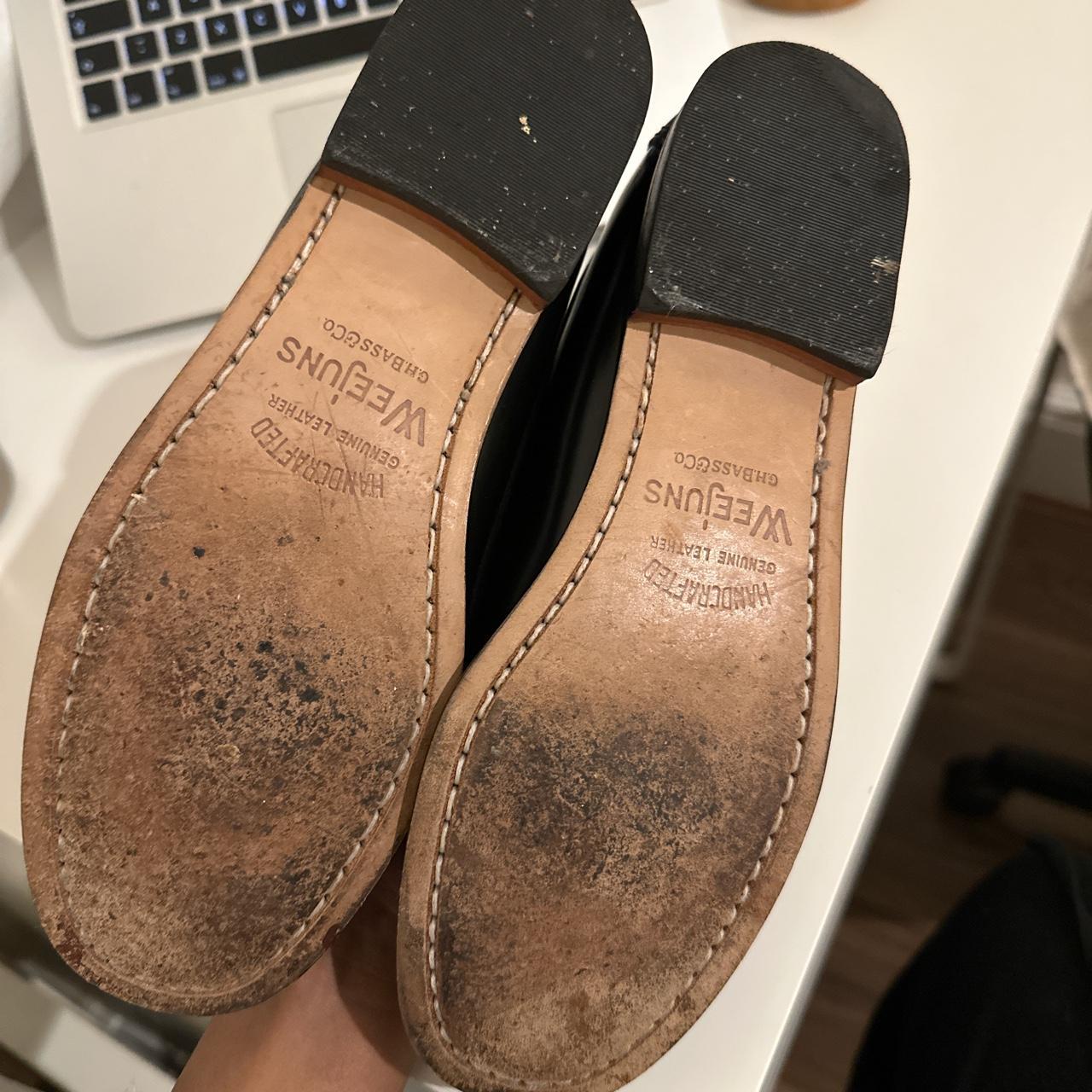 Gh Bass Weejuns Handcrafted Black Leather Depop