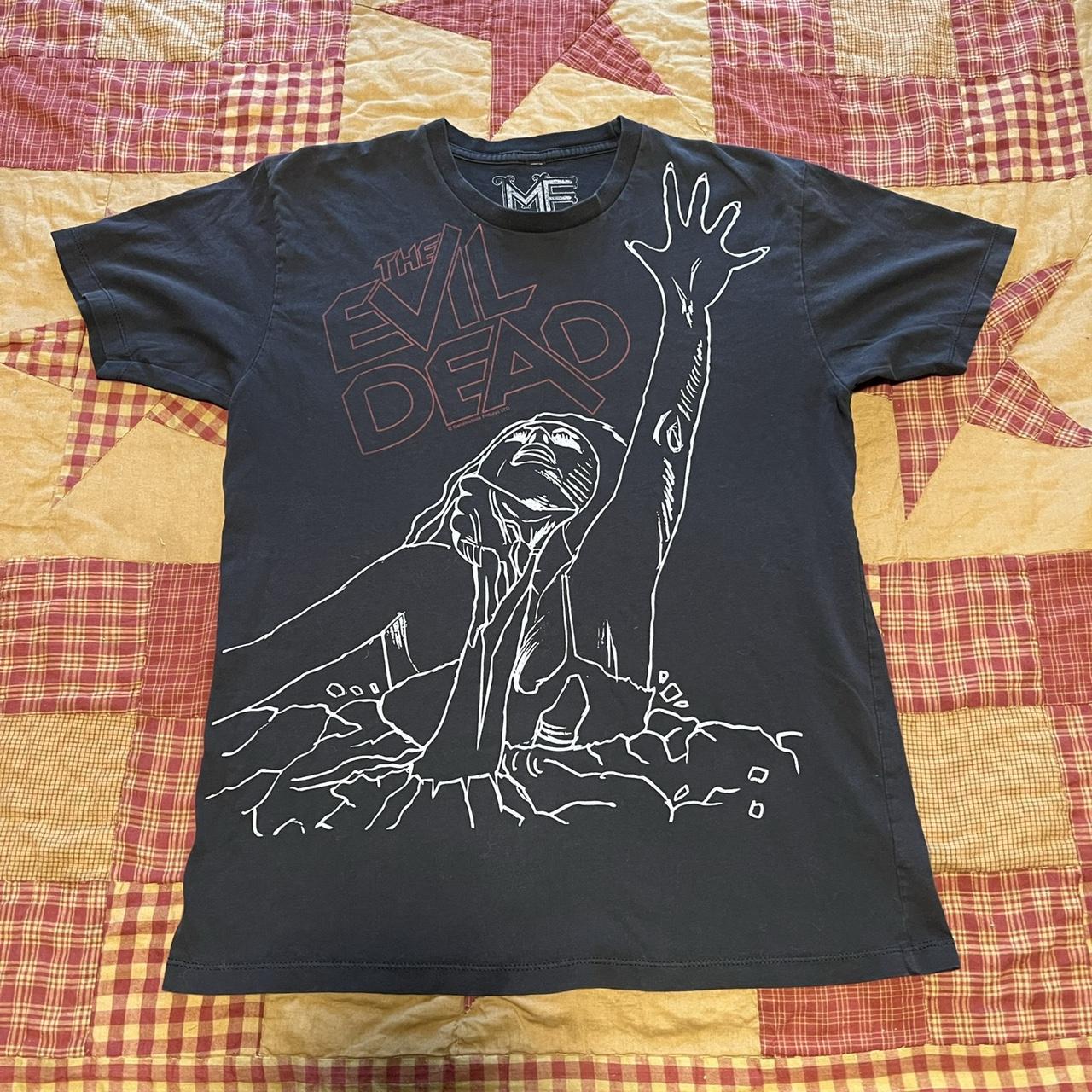 Mighty Fine Men's Black and White T-shirt | Depop