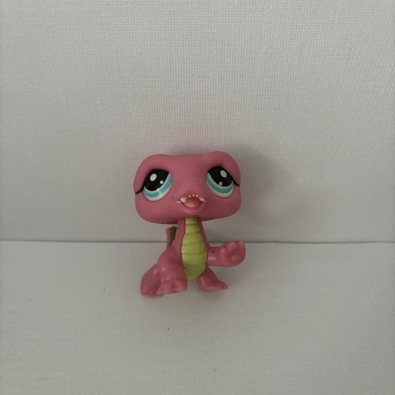 Littlest pet shop pink crocodile. Good condition.... - Depop