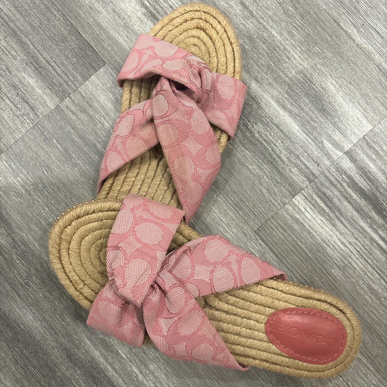 Coach sandals - women’s 8.5 but fits like 8 - Depop
