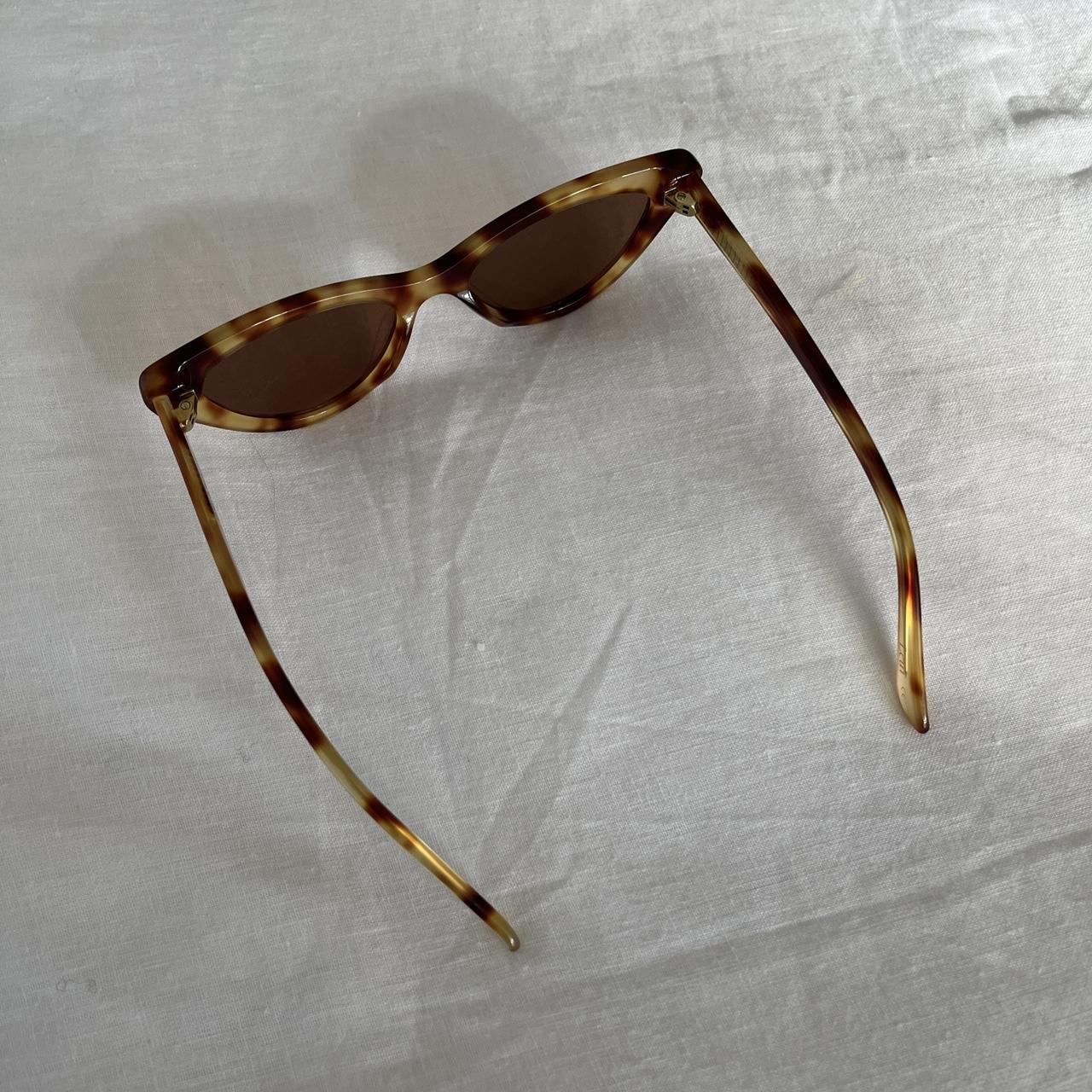 luv lou leui sunglasses (caramel tort) rrp... - Depop