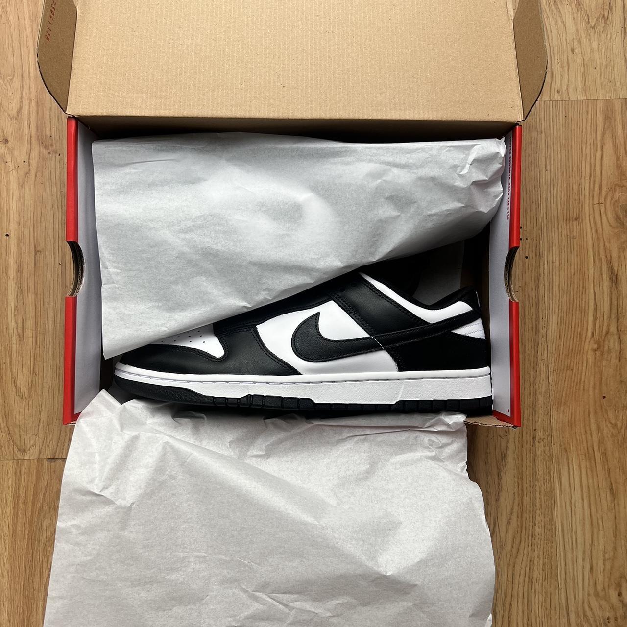 Nike panda dunk low Brand new in box Size 11 Black... - Depop