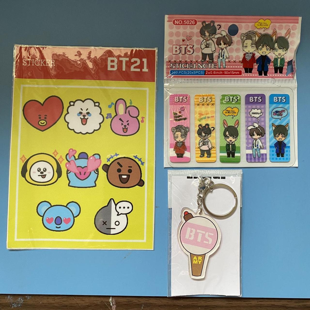 Bundle of non-official BTS merchandise!... - Depop