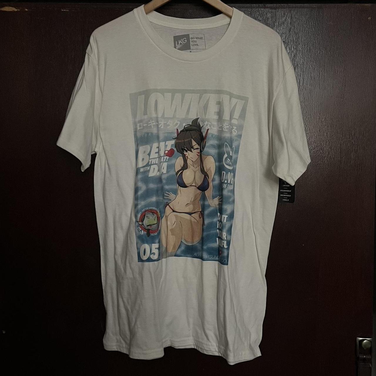 Lowkey Geeks Overwatch D.Va t shirts - Depop