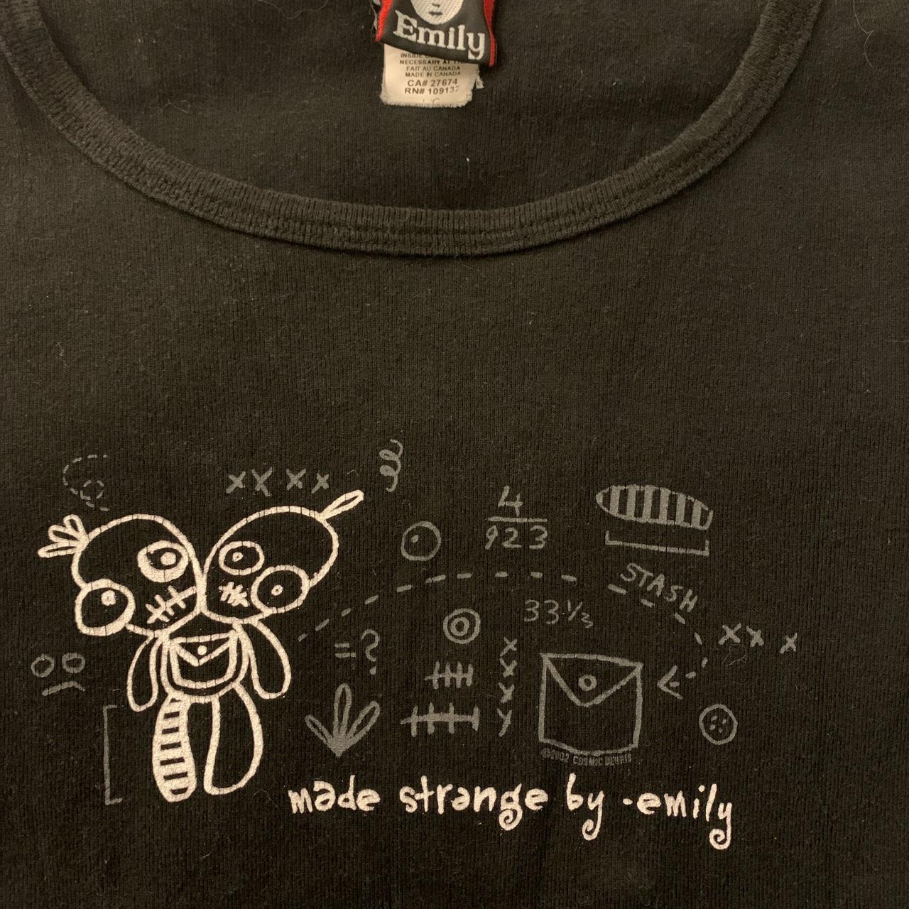 🖤☠️ Vintage Emily the Strange tee ☠️🖤 Super cute baby... - Depop