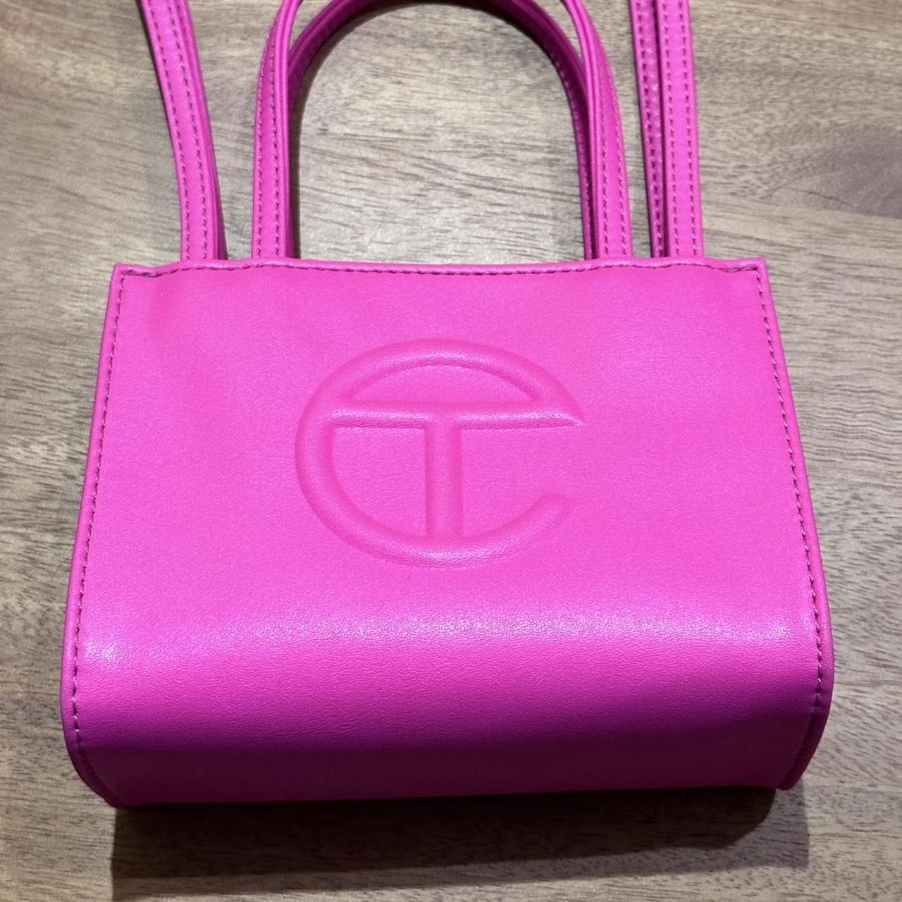 Pink fuchsia Telfar bag mini #telfar #telfarbag... - Depop