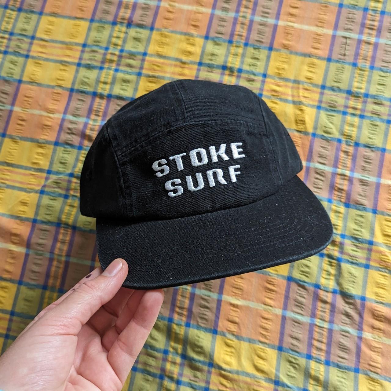Stoke Surf 5 Panel Cap Designed in Melb. One... - Depop