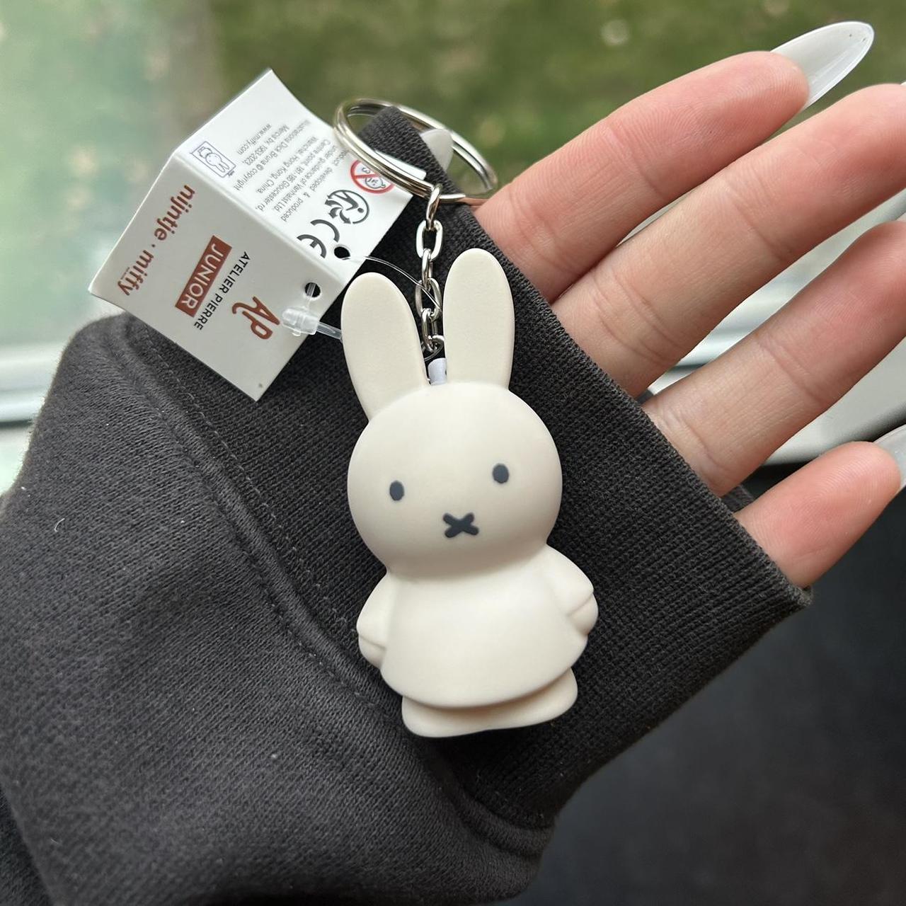brand new miffy keychain from urban ! open to bundle... - Depop