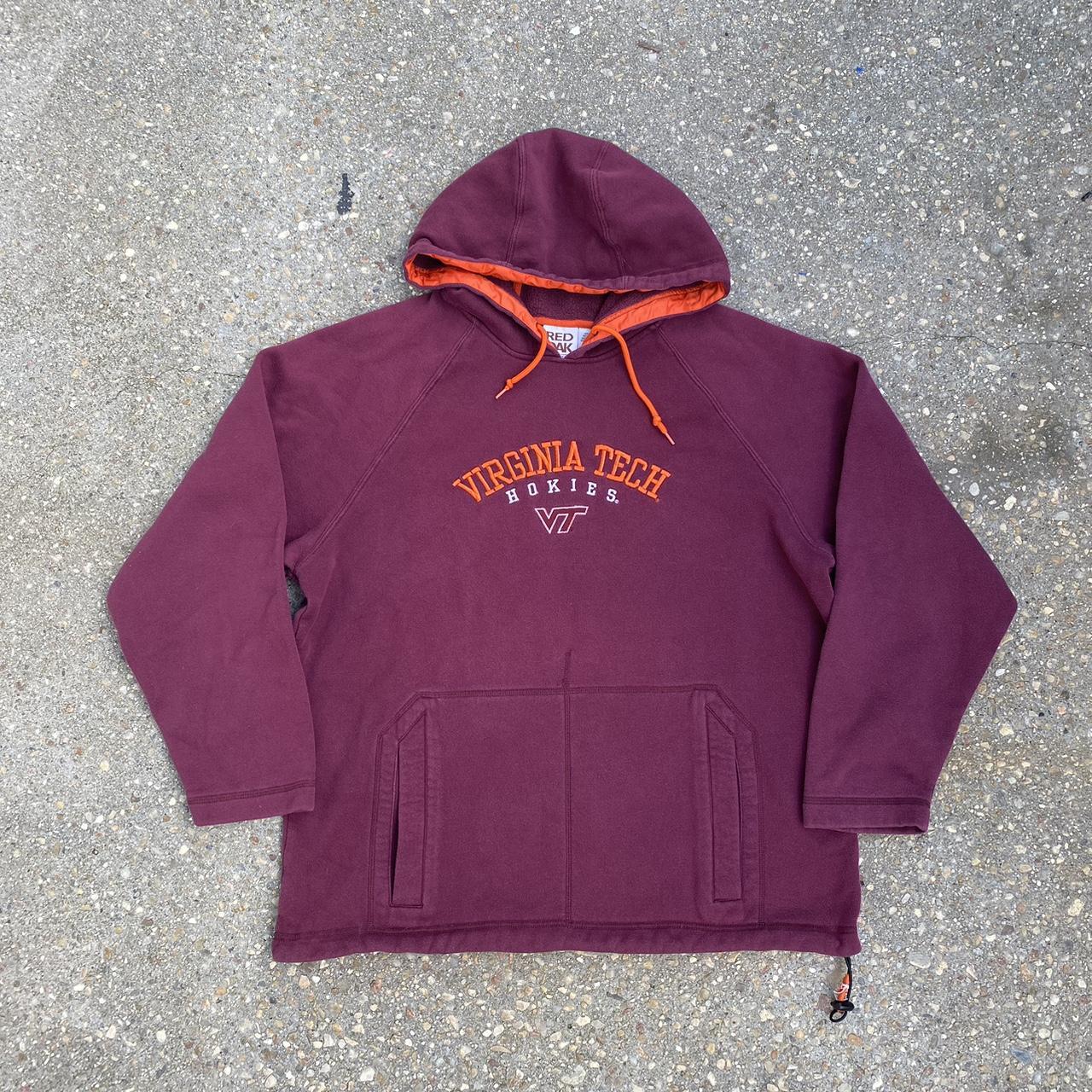 Vintage Virginia Tech Hoodie - Depop