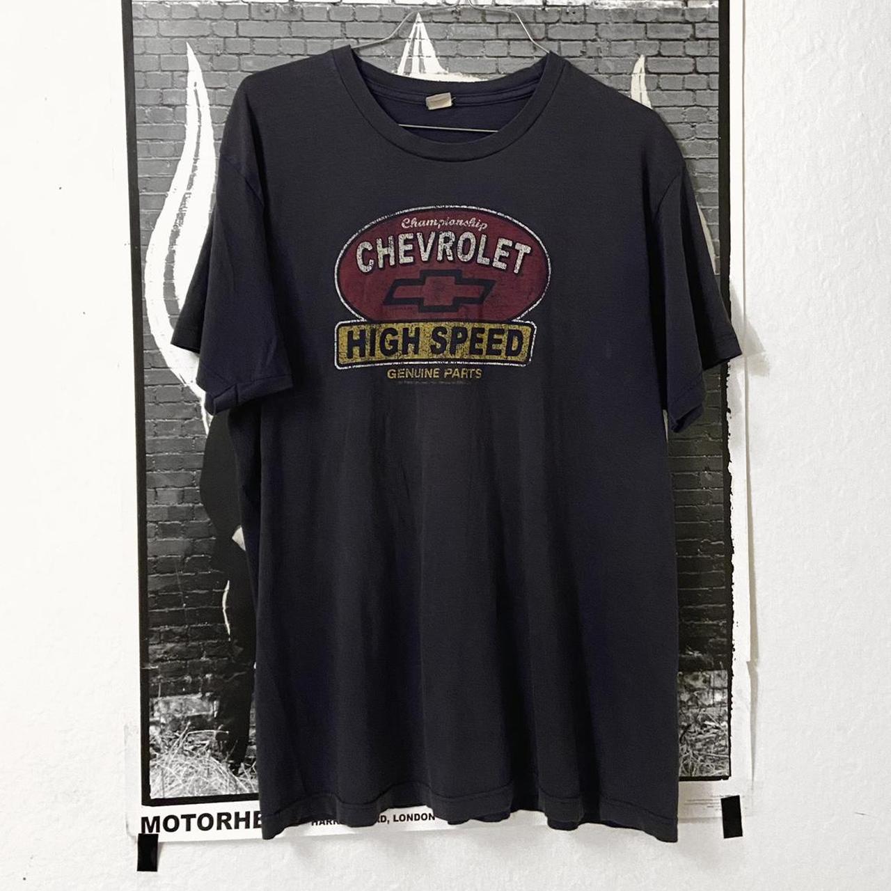 VINTAGE 80s 90s DISTRESSED CHEVY PAPER THIN THRASHED... - Depop