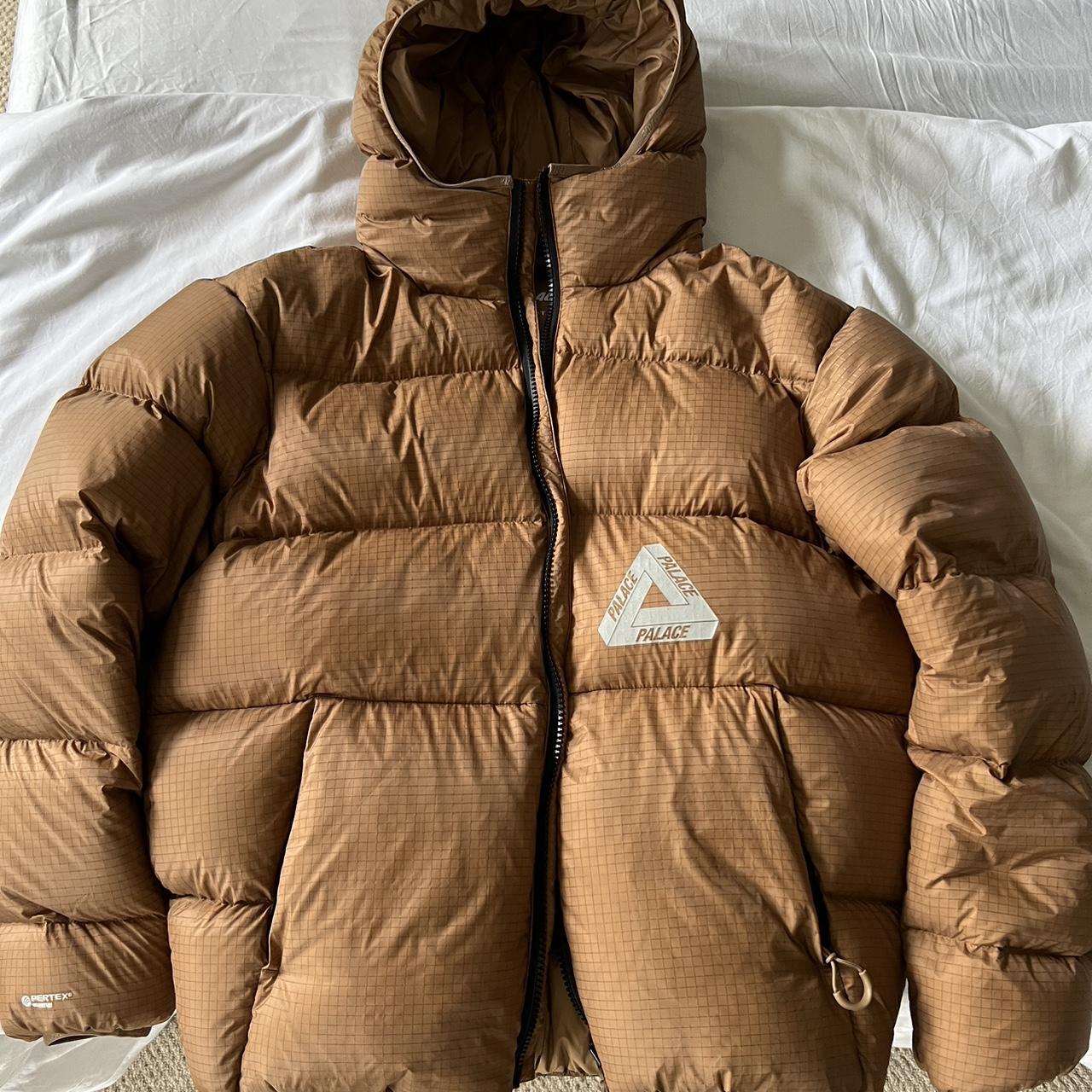Palace Pertex balaclava puffer jacket Medium Like... - Depop