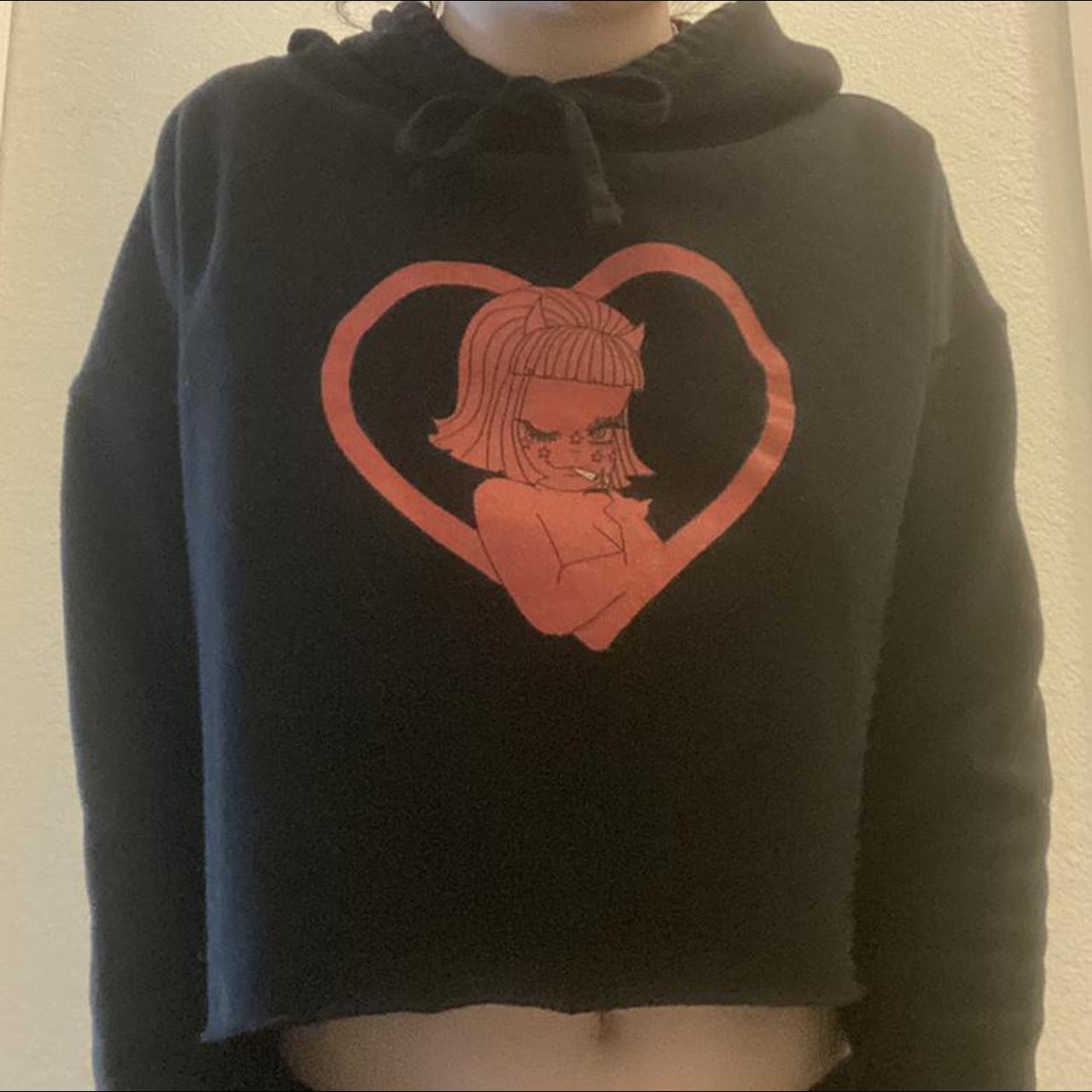 Valfre Devil Crop Hoodie | Depop