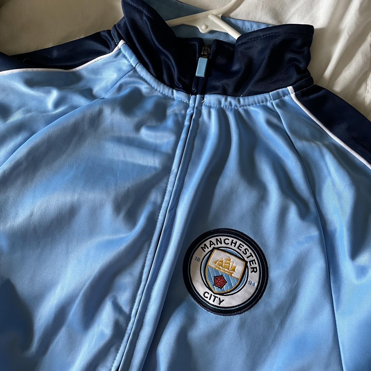 MAN CITY ZIP UP Manchester City Official Gear Zip... - Depop