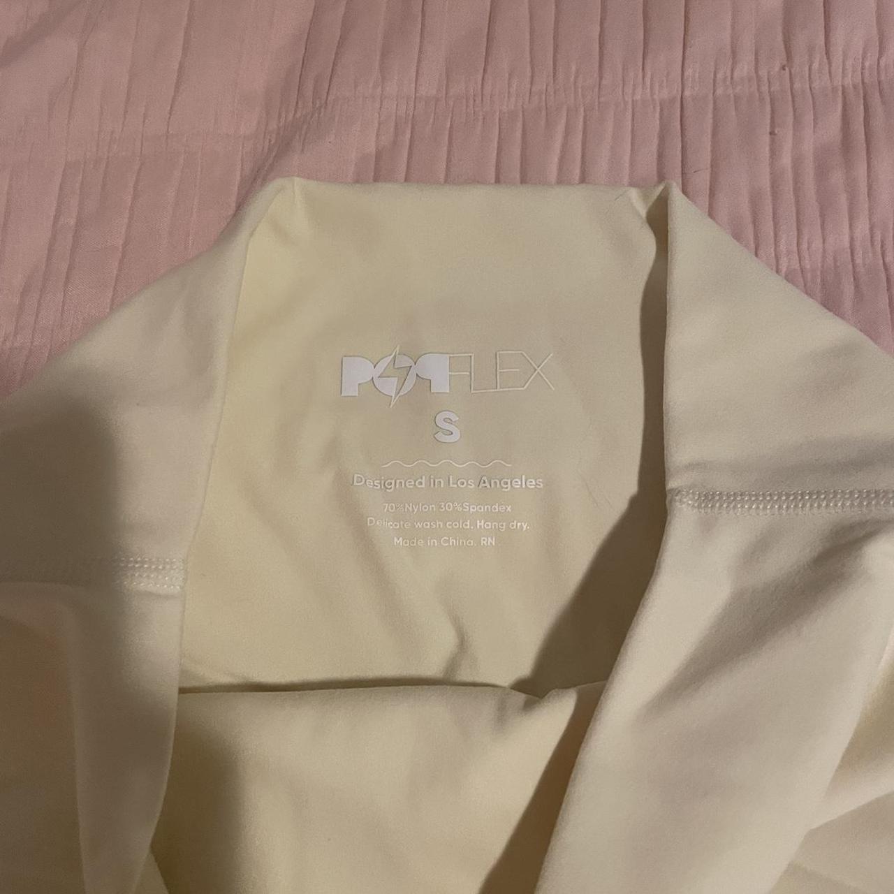 PopFlex Pale Buttercup Yellow Full Length... - Depop