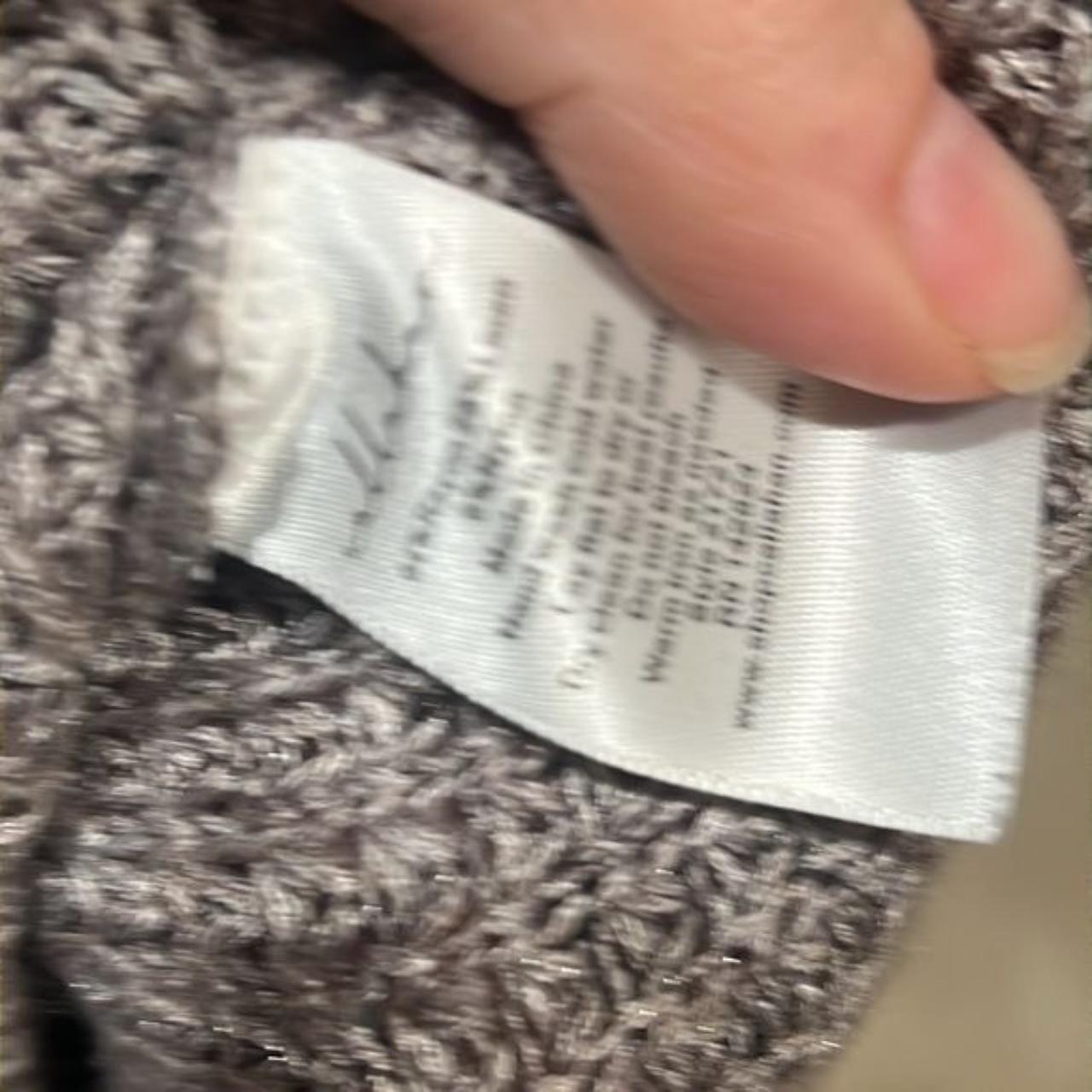 callahan by revolve gray open back sweater In great... - Depop