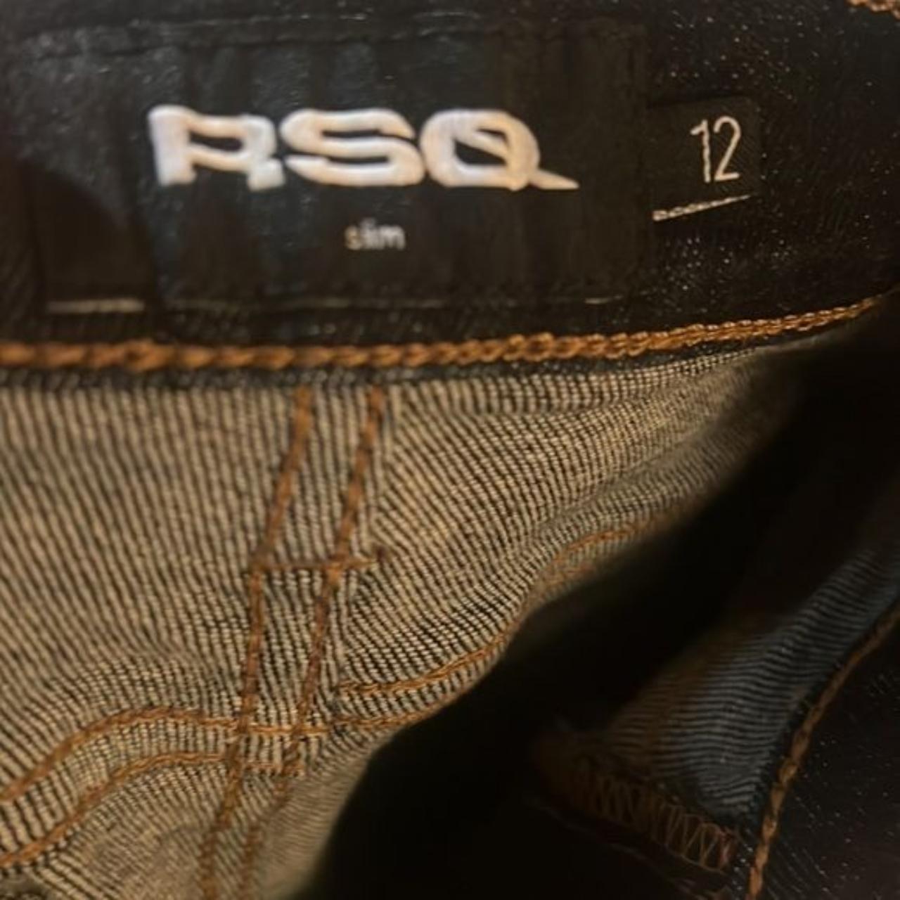Rsq boys dark blue jeans In great condition size... - Depop