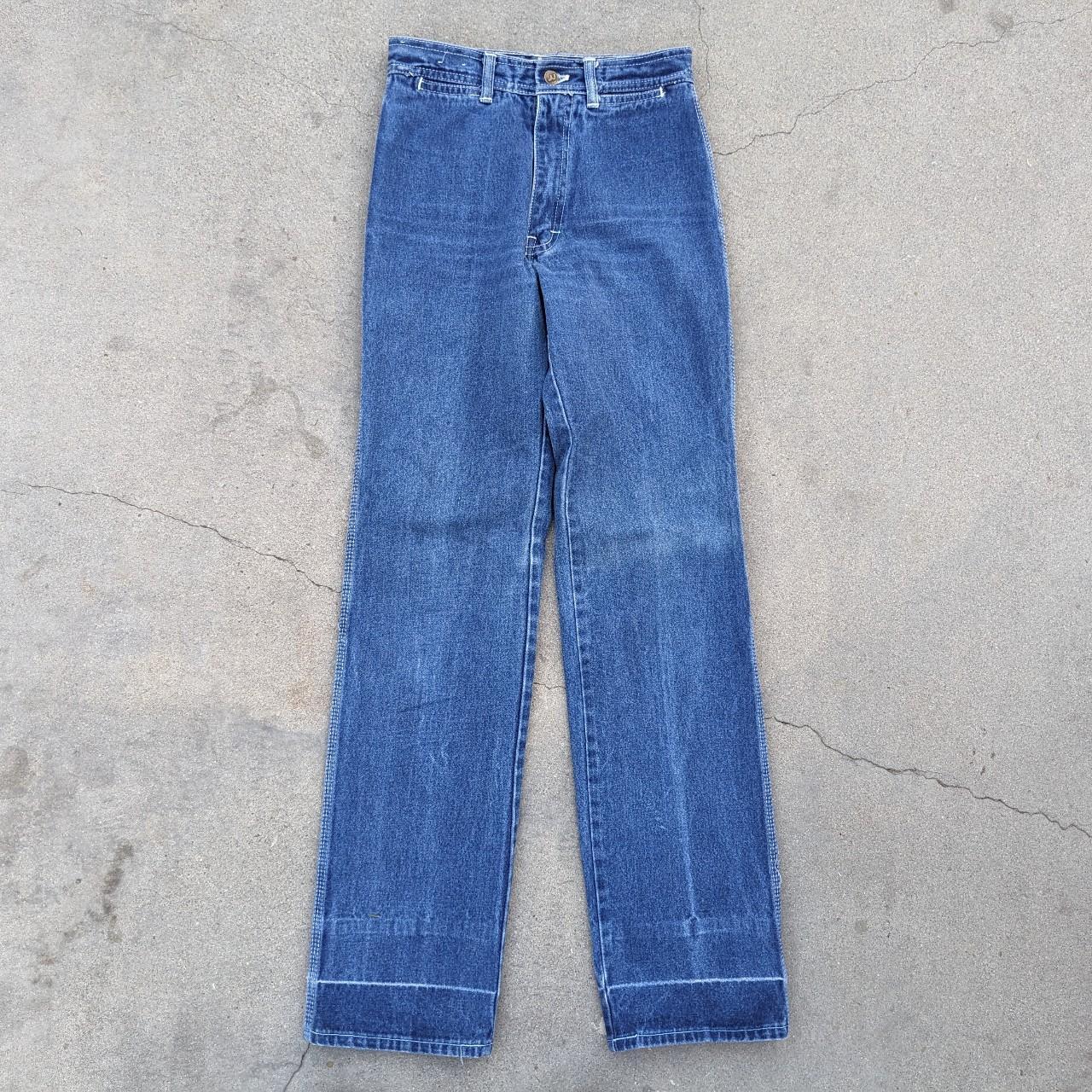 Vintage Rene De France 80s Straight Leg Jeans 25 x... - Depop