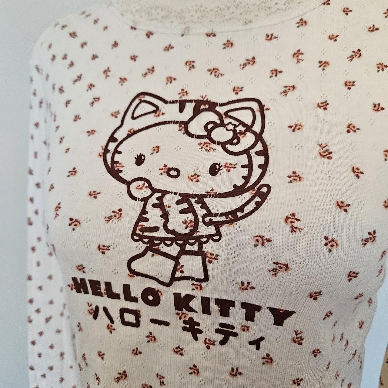 Officially licenced Hello Kitty long sleeve top from... - Depop