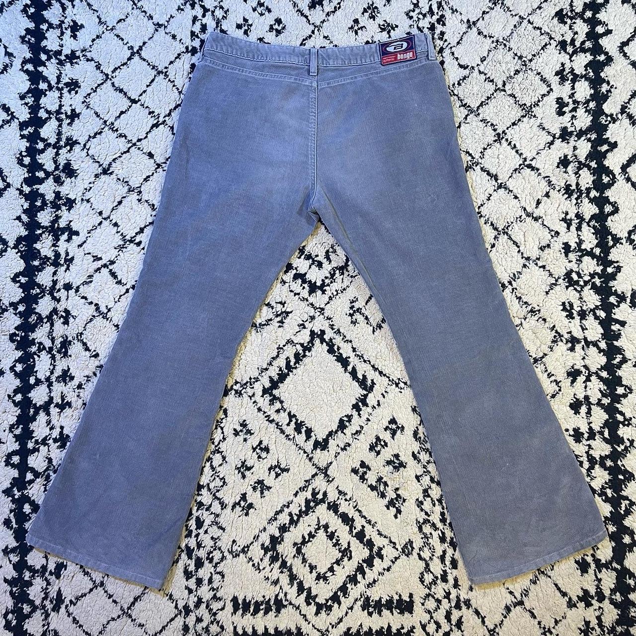 BONGO Men's Grey and Silver Trousers | Depop