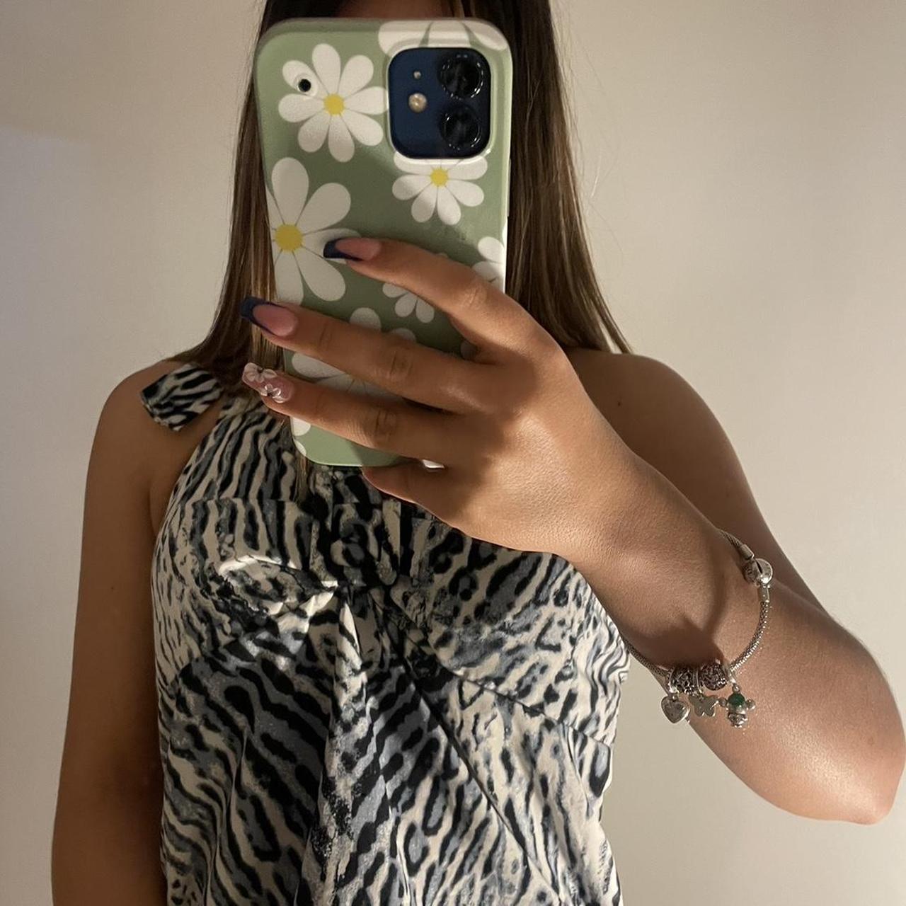 Zebra top - Depop