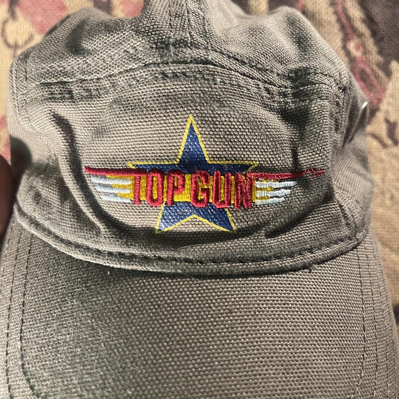 Vintage Top Gun Paramount Pictures Hat... - Depop