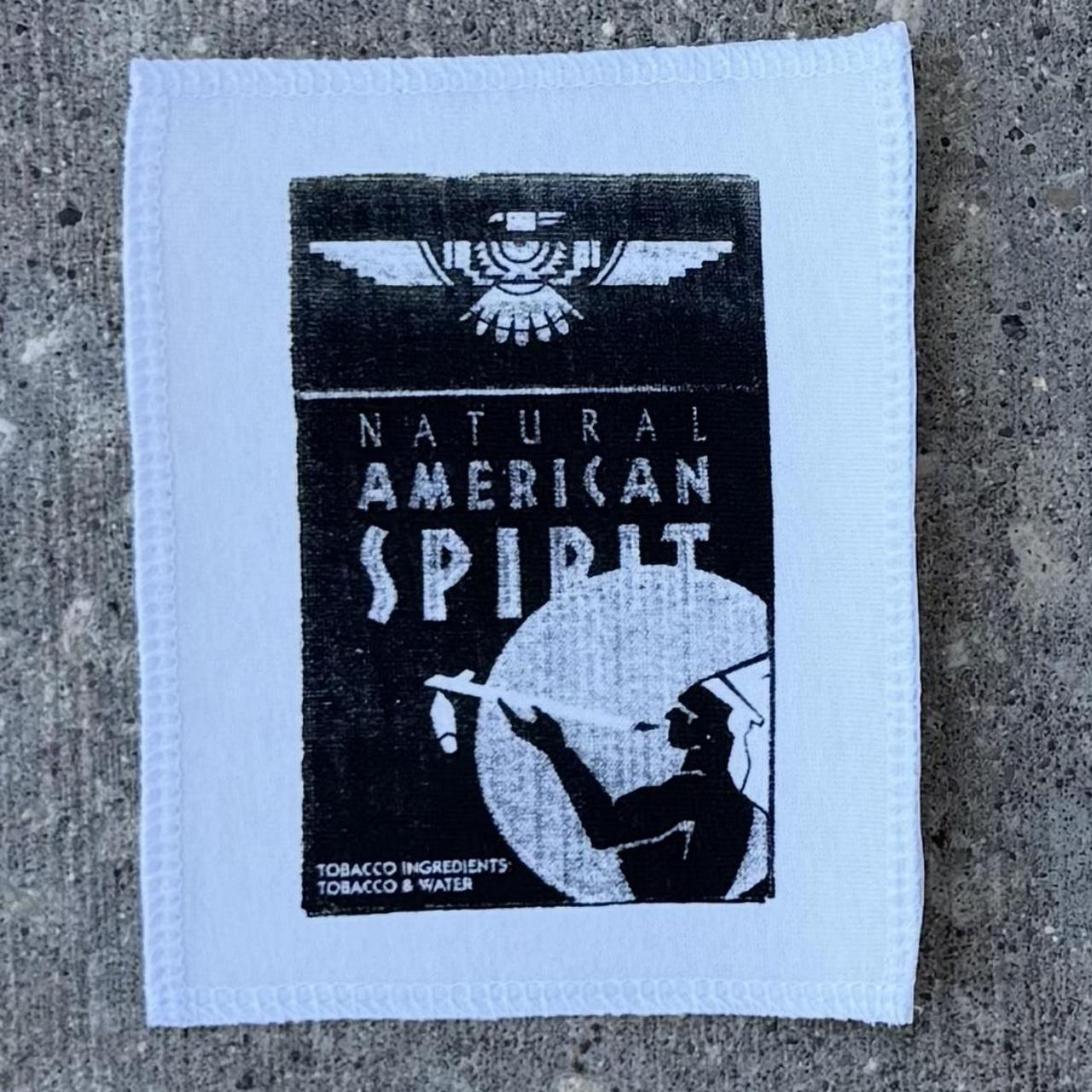 Black American Spirit Cigarette Patch • $8 for... | Depop